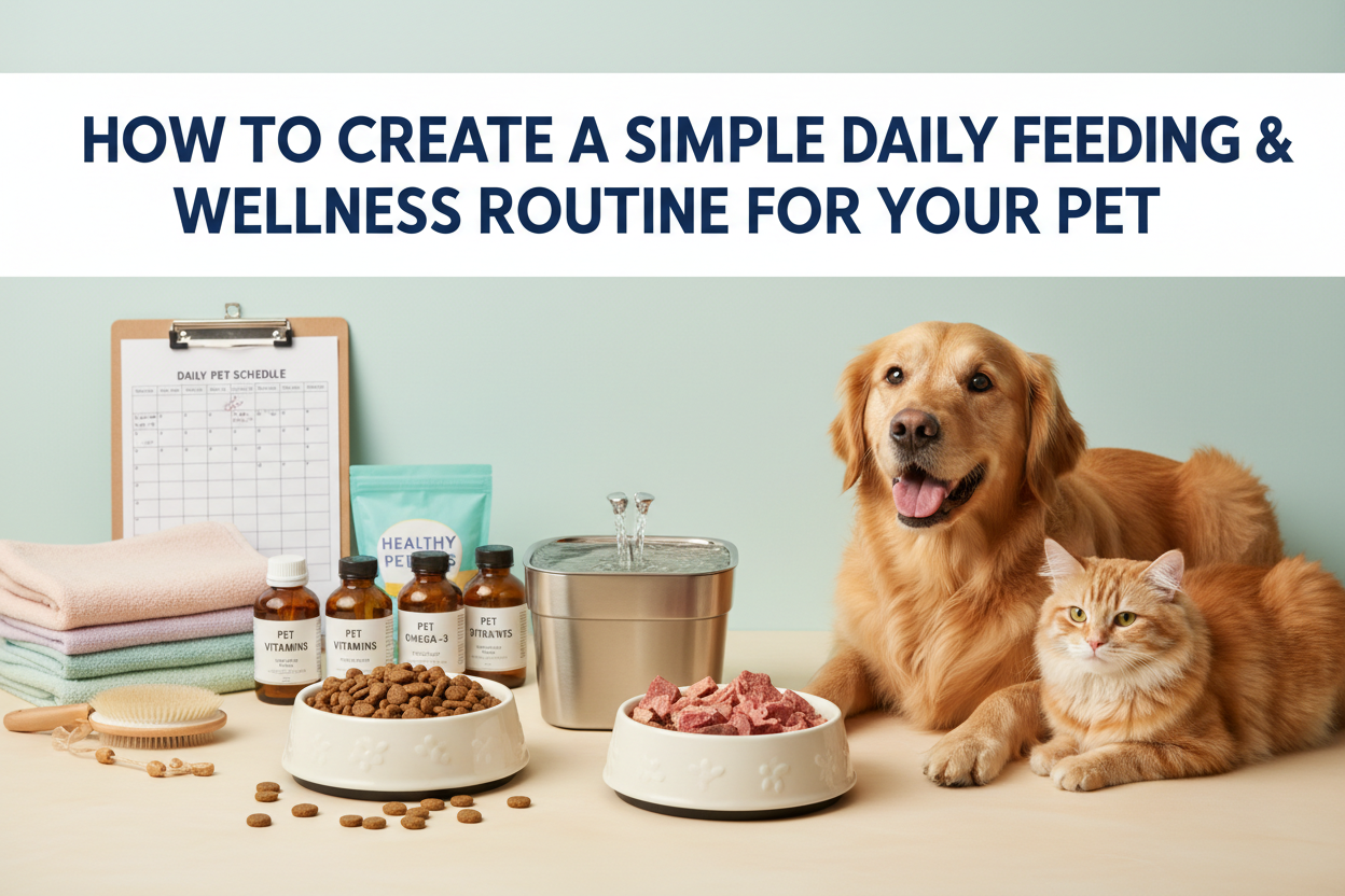 How to Create a Simple Daily Feeding & Wellness Routine for Your Pet ...